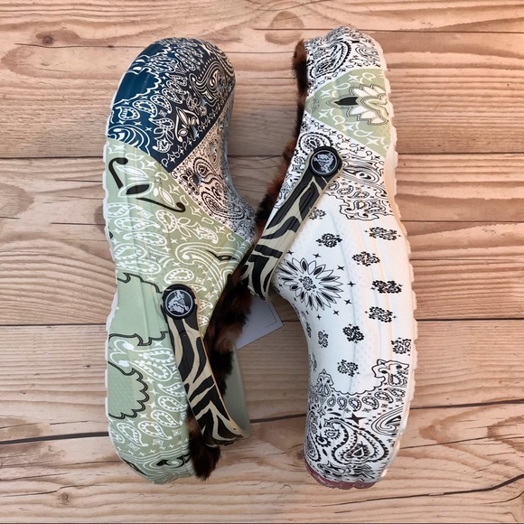 CROCS | Shoes | Crocs Classic Lined Bandana Clog | Poshmark